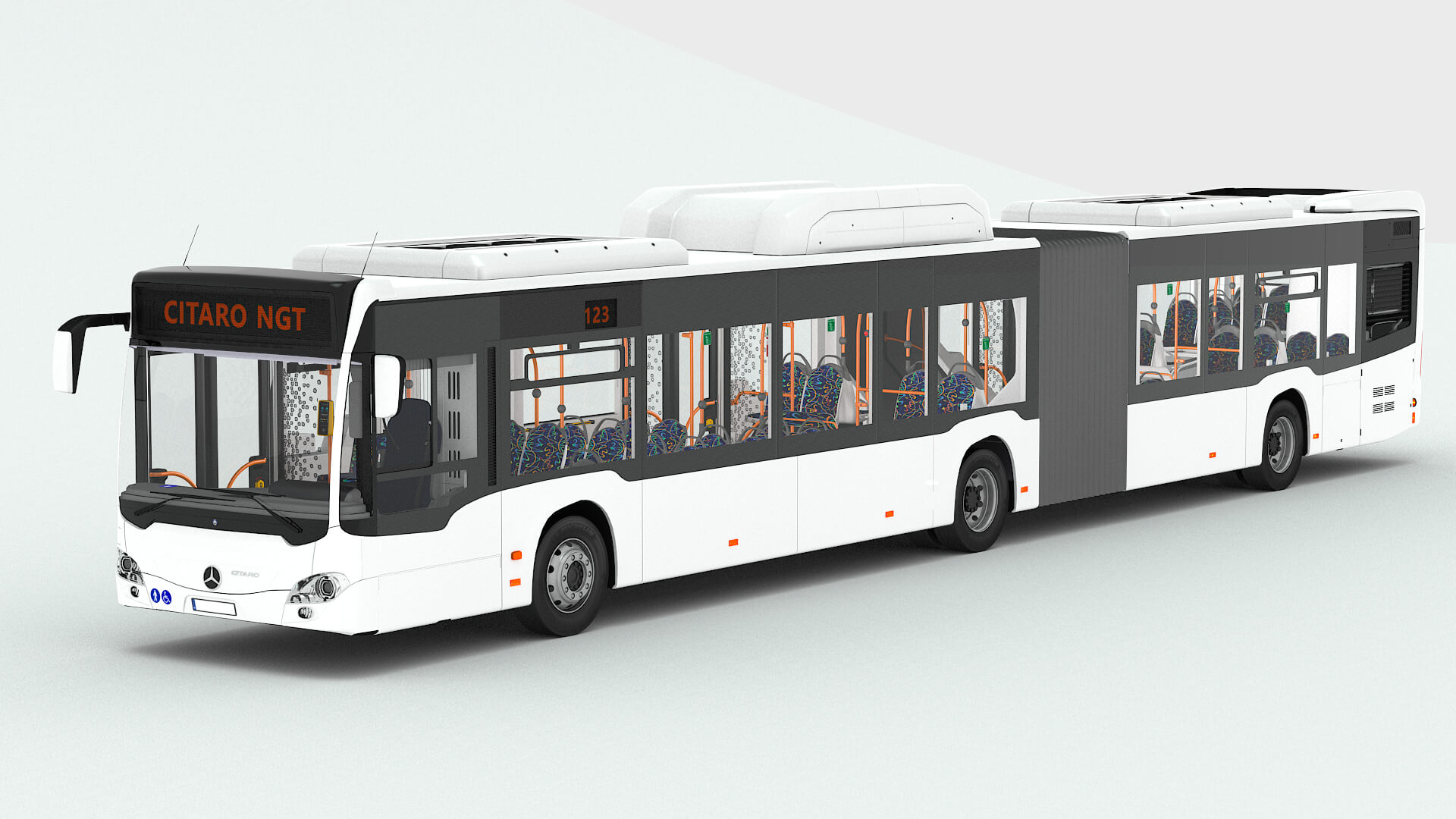 Mercedes Benz Citaro Capacity Ngt - 3D Model by PixelPoint