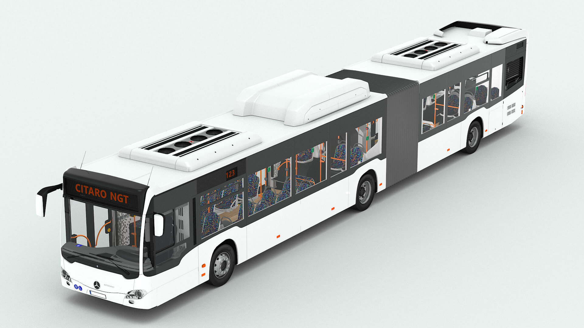 Mercedes Benz Citaro Capacity Ngt - 3D Model by PixelPoint