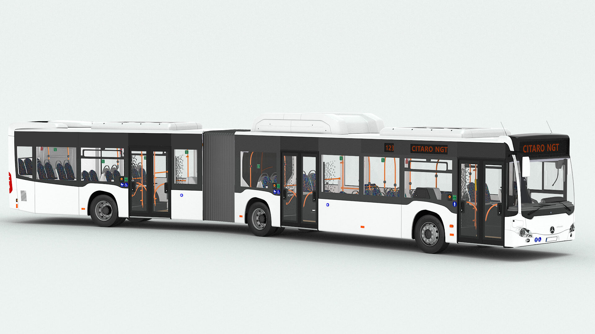 Mercedes Benz Citaro Capacity Ngt - 3D Model by PixelPoint
