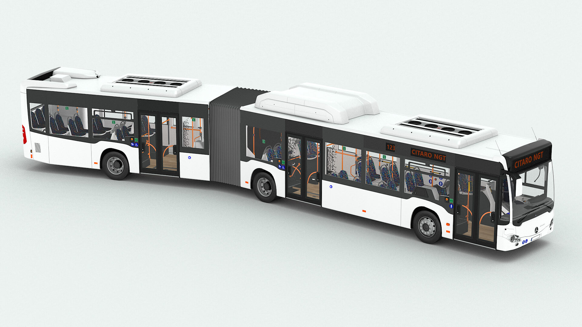 Mercedes Benz Citaro Capacity Ngt - 3D Model by PixelPoint
