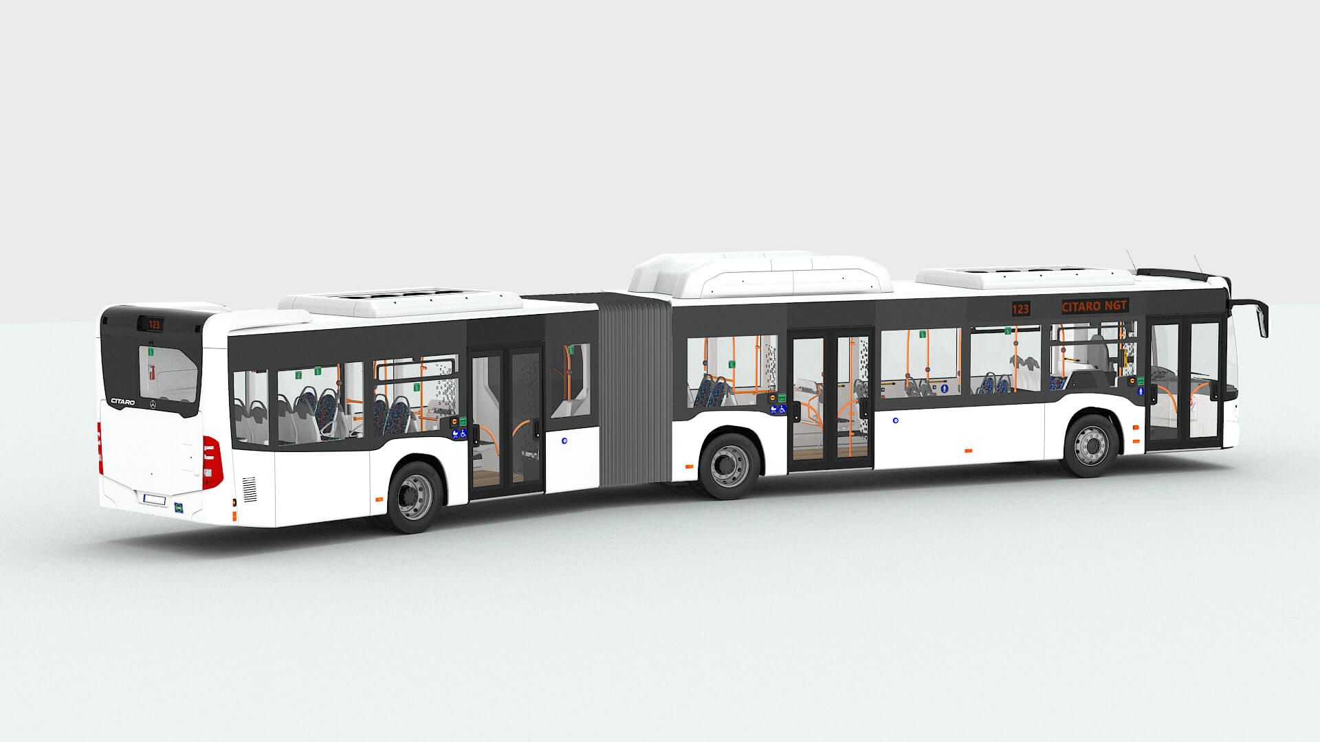 Mercedes Benz Citaro Capacity Ngt - 3D Model by PixelPoint