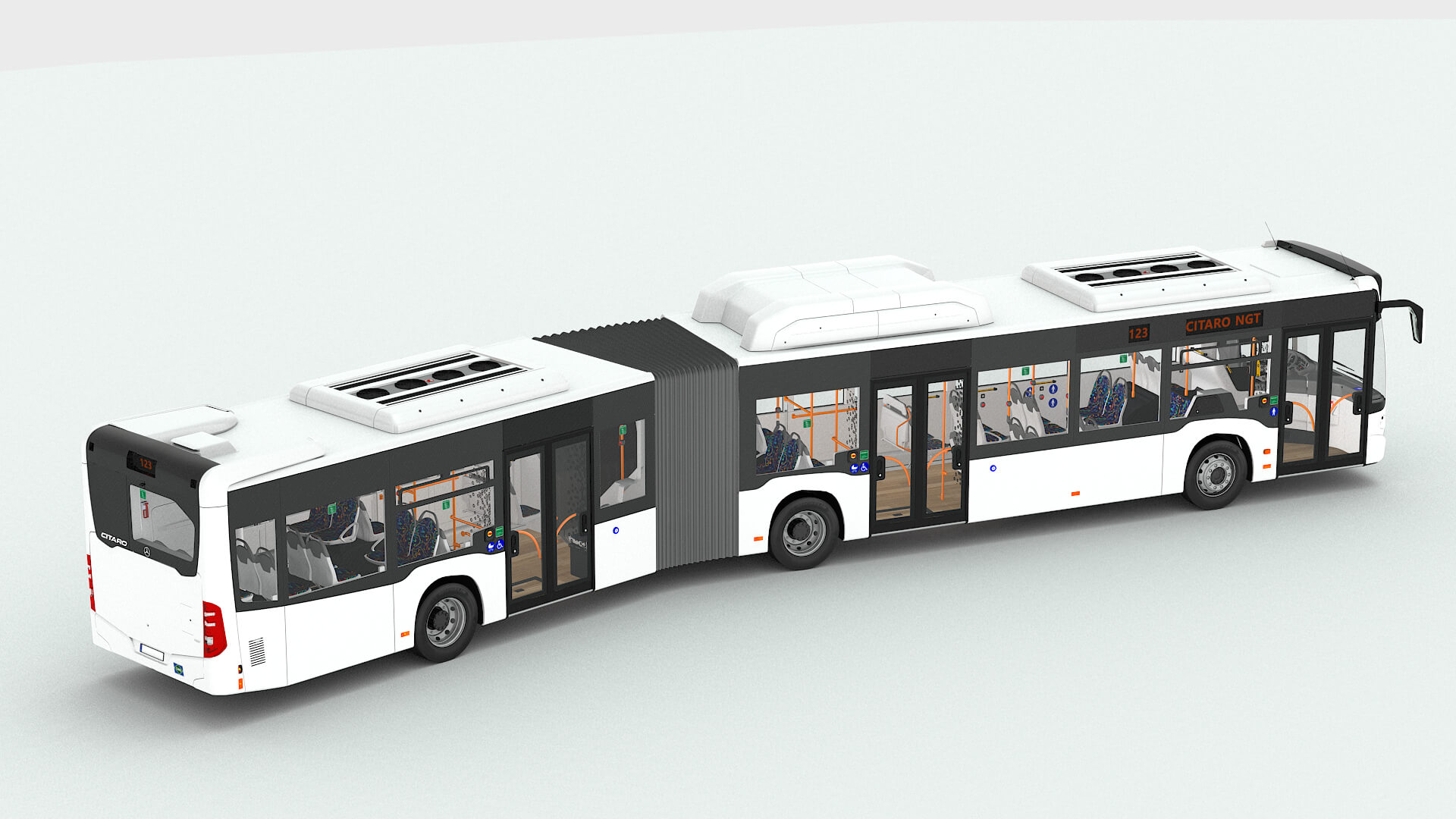 Mercedes Benz Citaro Capacity Ngt - 3D Model by PixelPoint