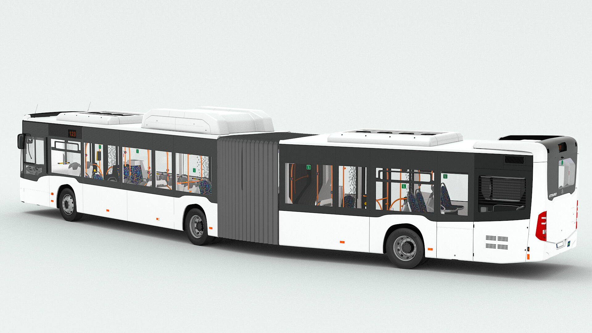 Mercedes Benz Citaro Capacity Ngt - 3D Model by PixelPoint