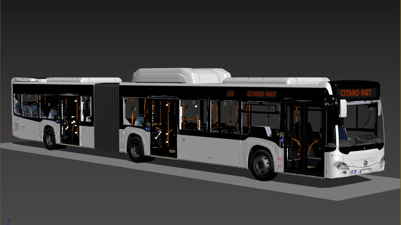 Mercedes Benz Citaro Capacity Ngt - 3D Model by PixelPoint