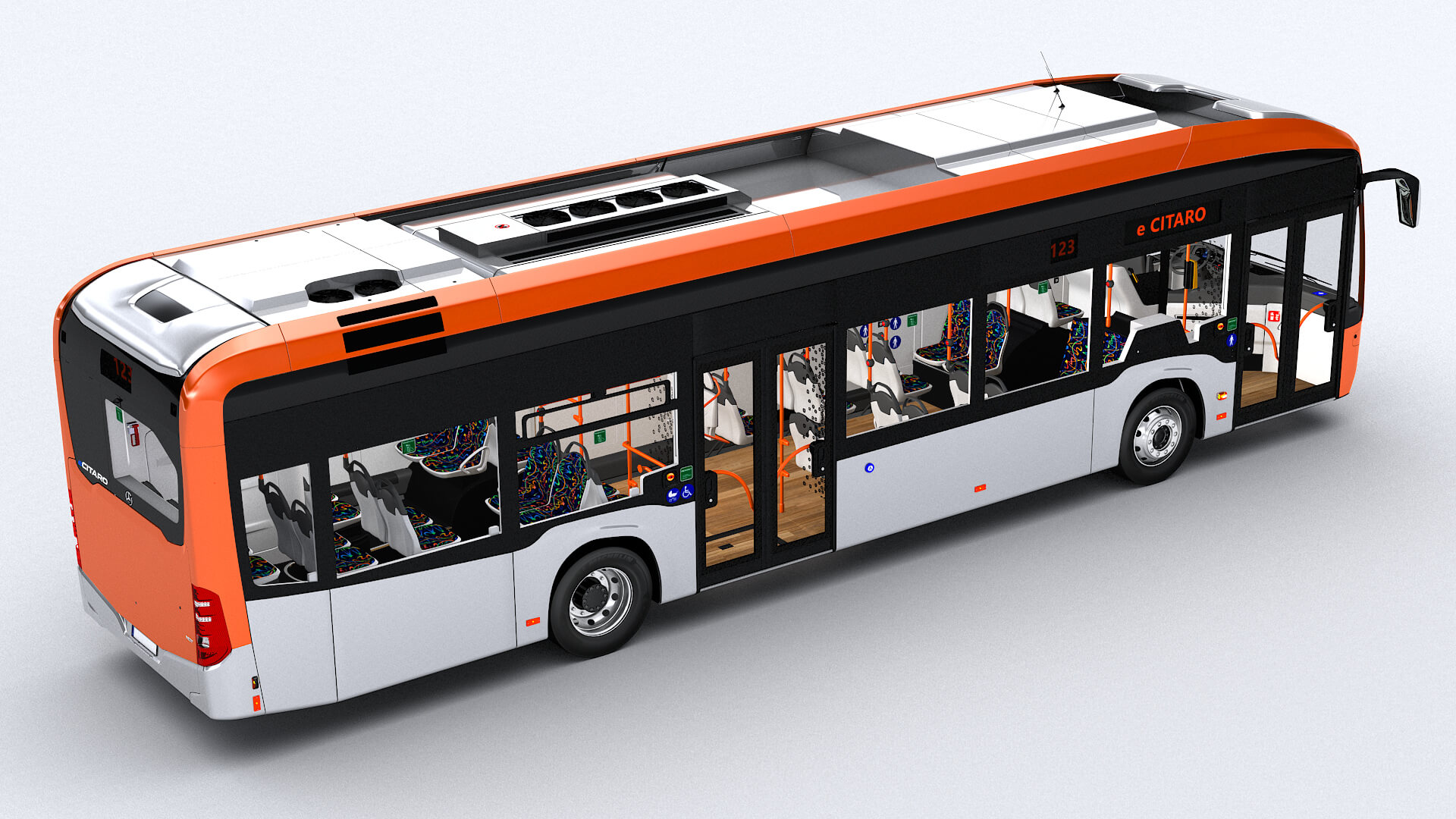 Mercedes Benz E Citaro - 3D Model by PixelPoint