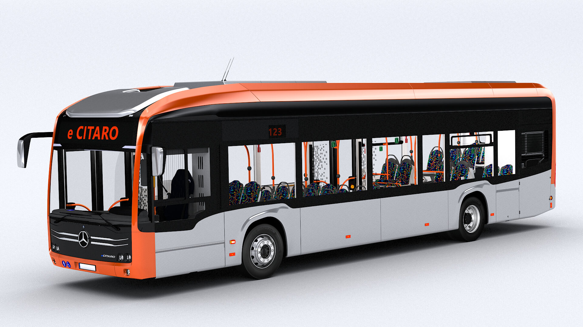 Mercedes Benz E Citaro - 3D Model by PixelPoint