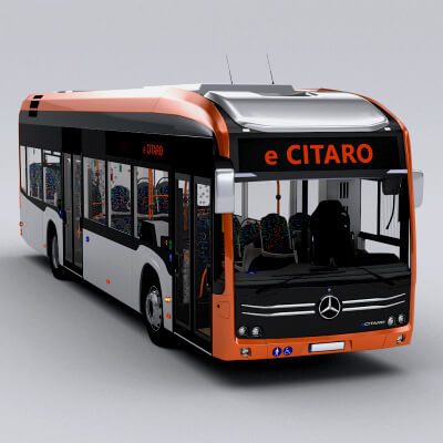Mercedes Benz E Citaro - 3D Model by PixelPoint