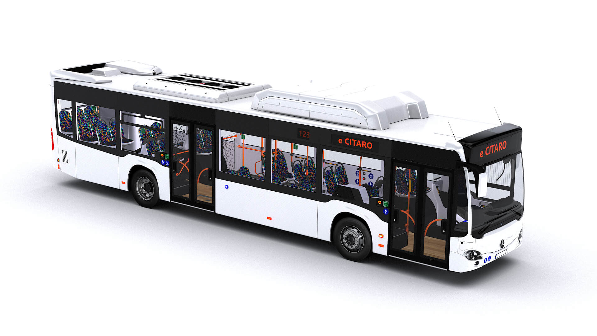 Mercedes Benz Citaro Ngt - 3D Model by PixelPoint