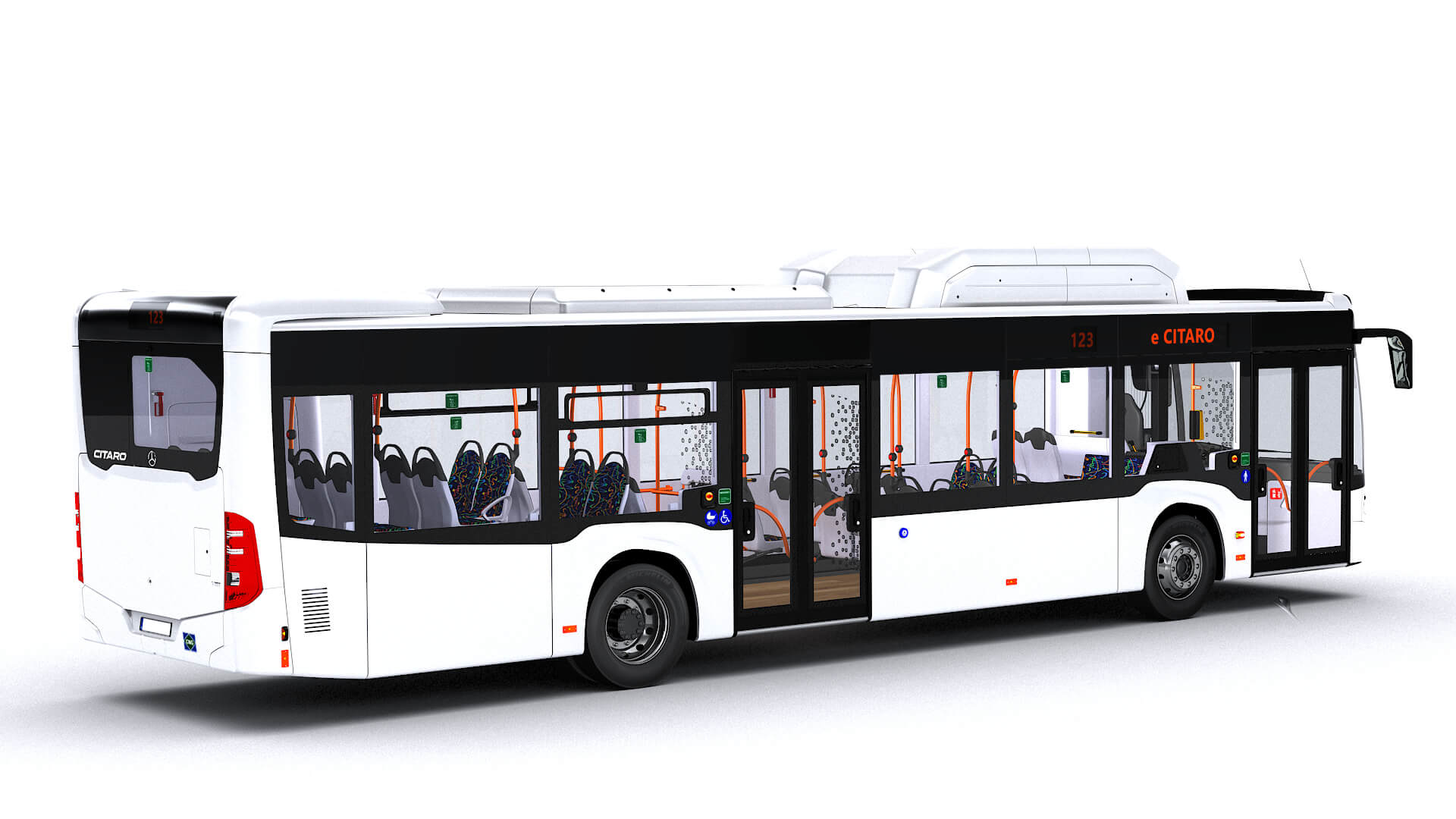 Mercedes Benz Citaro Ngt - 3D Model by PixelPoint