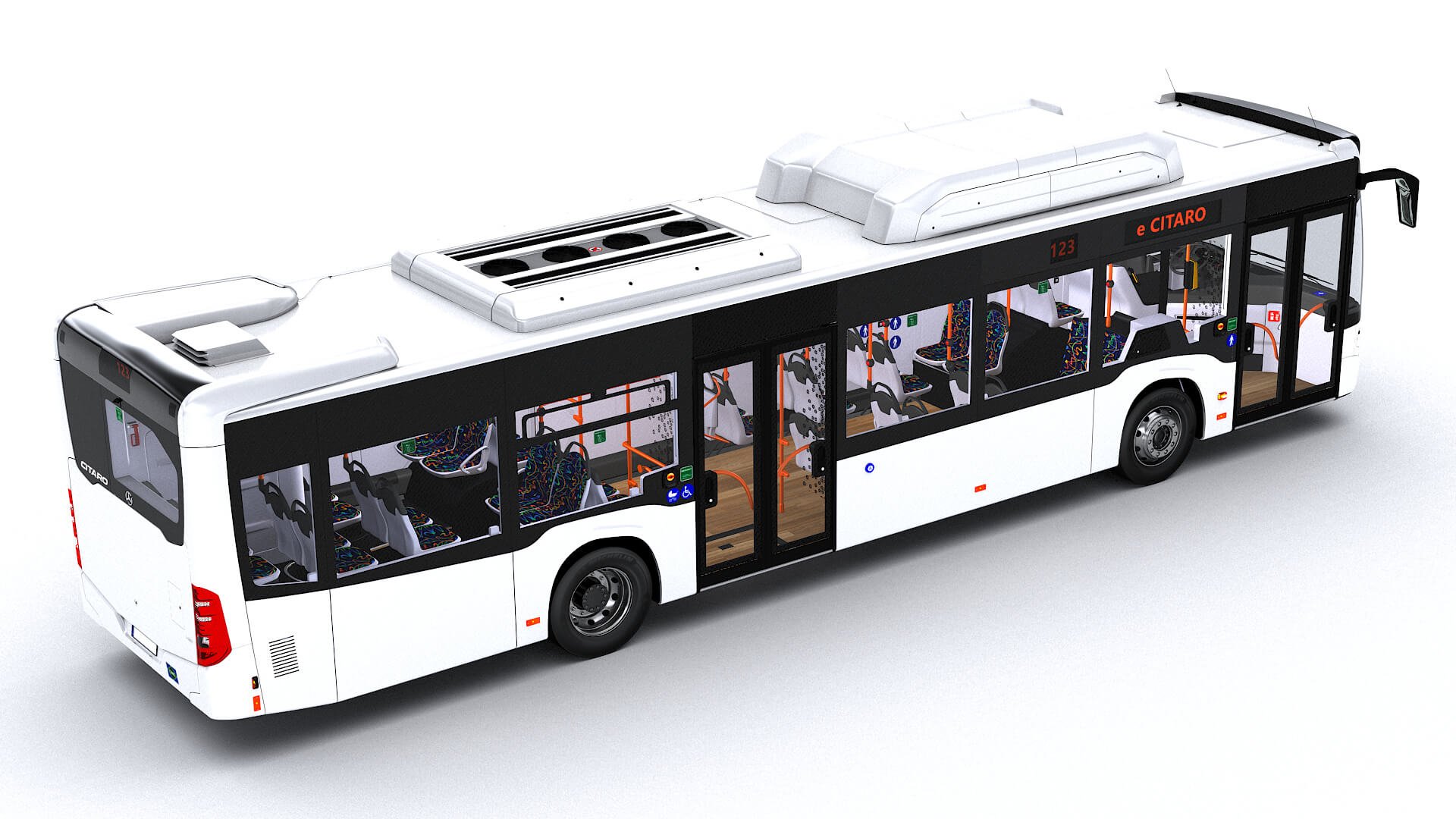 Mercedes Benz Citaro Ngt - 3D Model by PixelPoint