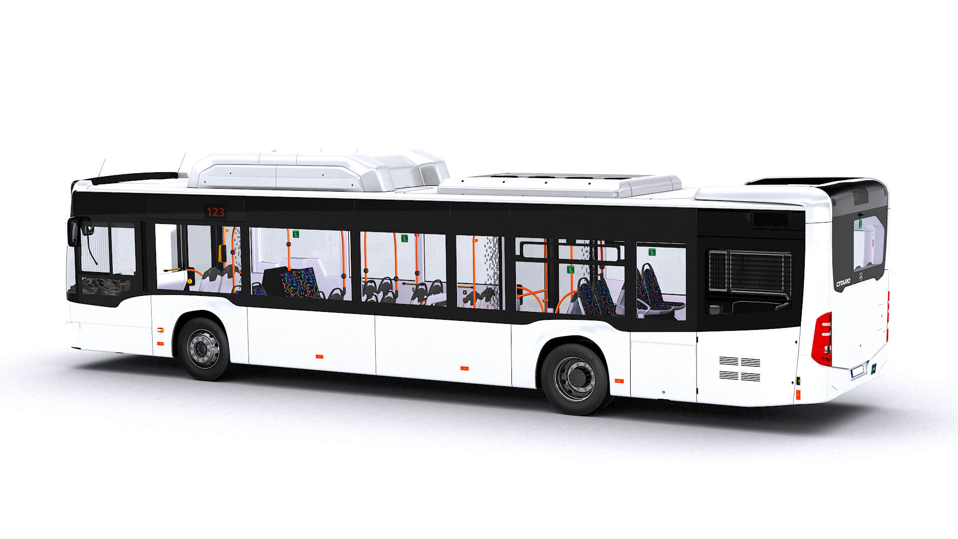 Mercedes Benz Citaro Ngt - 3D Model by PixelPoint
