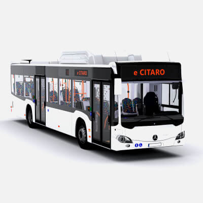 Mercedes Benz Citaro Ngt - 3D Model by PixelPoint