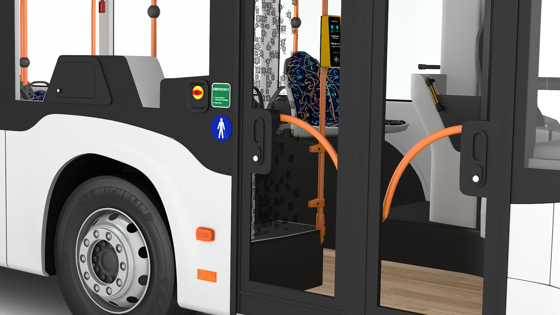 Mercedes Benz E Citaro Capacity - 3D Model by PixelPoint