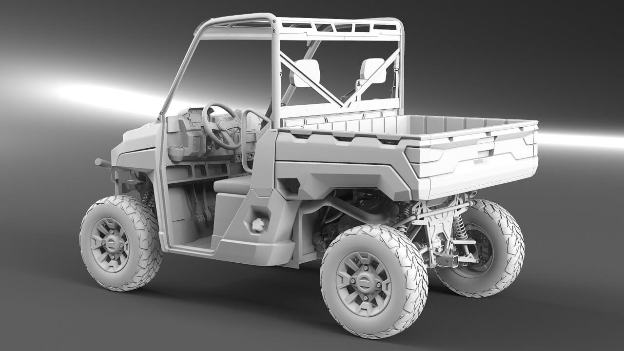 Polaris Ranger 2018 - 3D Model by PixelPoint