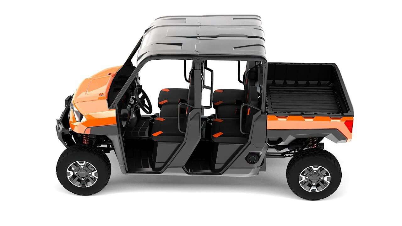 Polaris Ranger Crew 2018 - 3D Model by PixelPoint