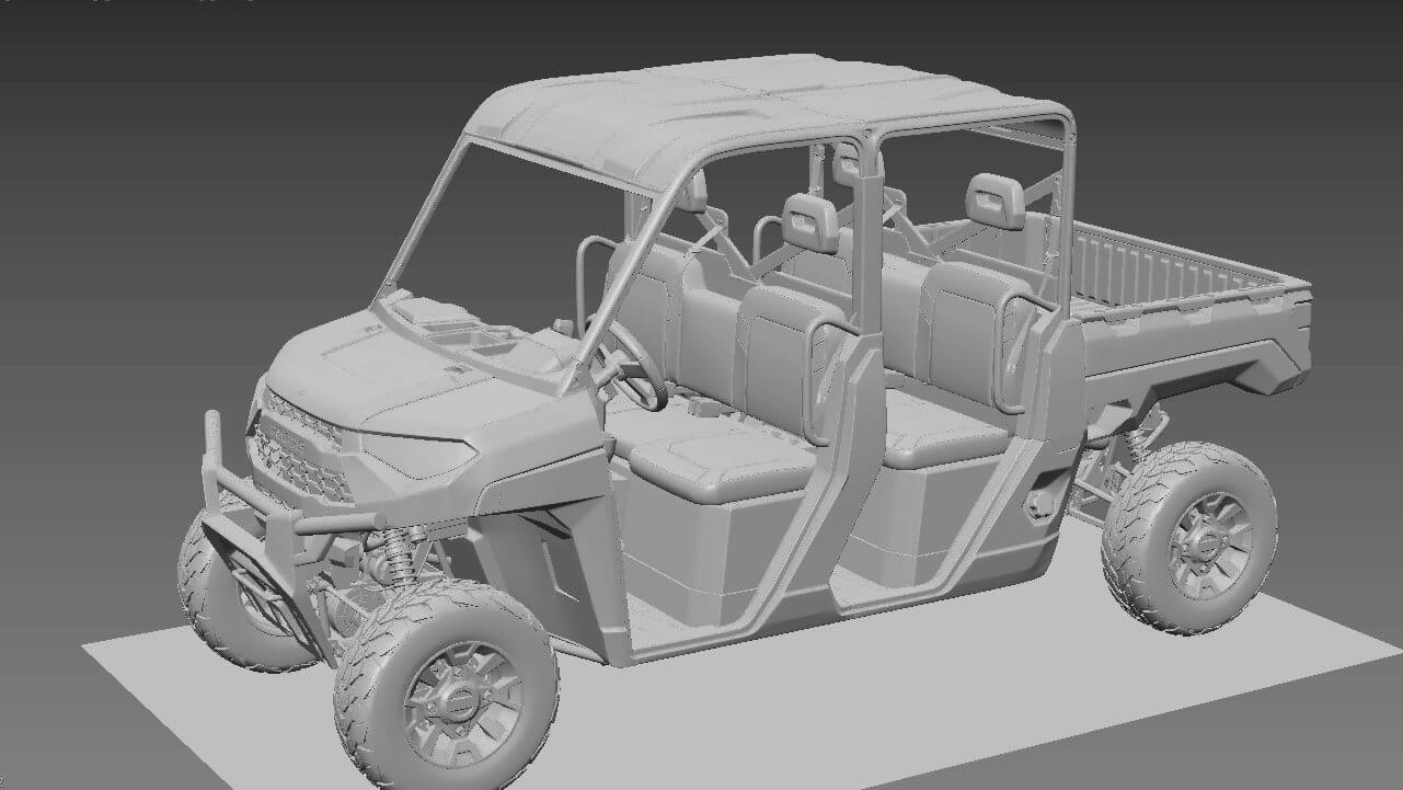Polaris Ranger Crew 2018 - 3D Model by PixelPoint