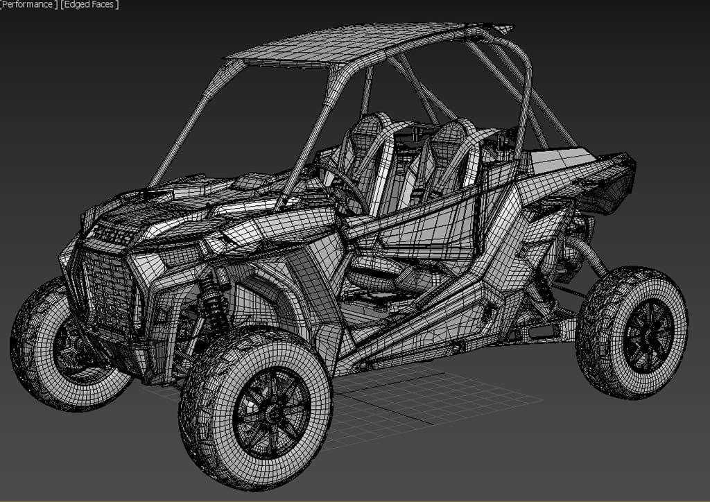 Polaris RZR - 3D Model by PixelPoint