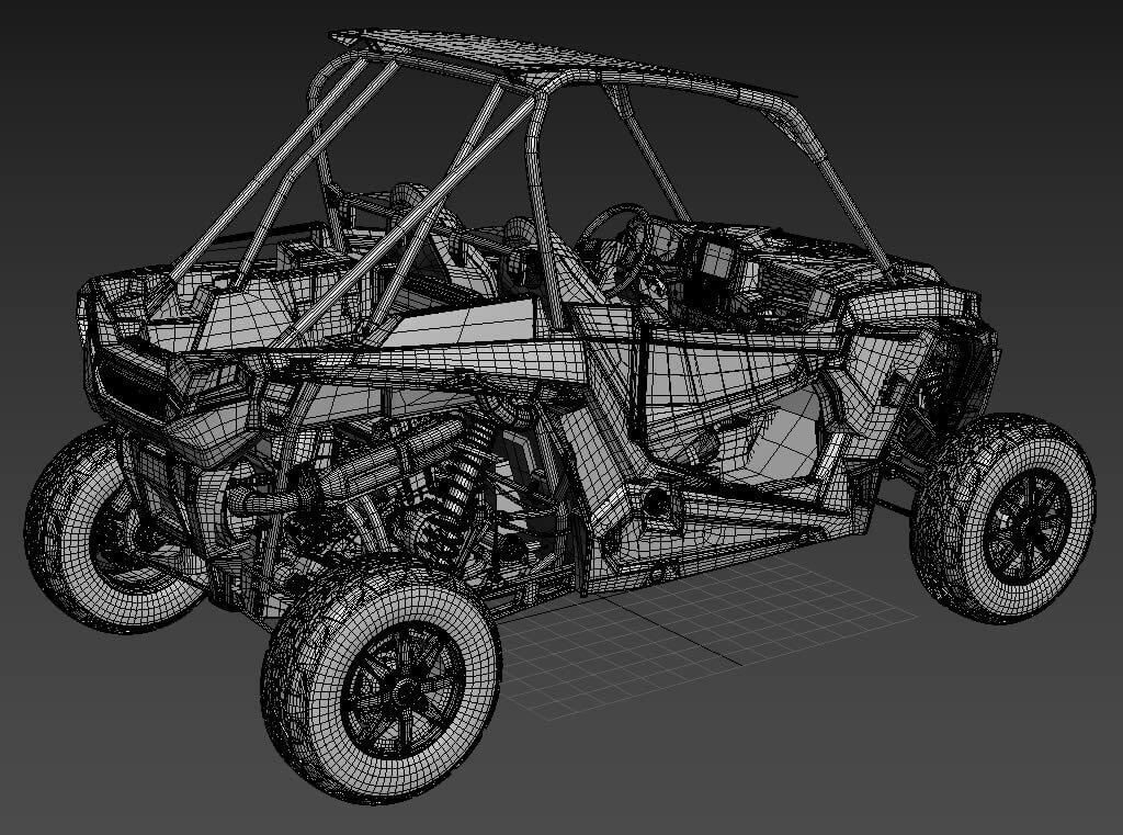 Polaris RZR - 3D Model by PixelPoint