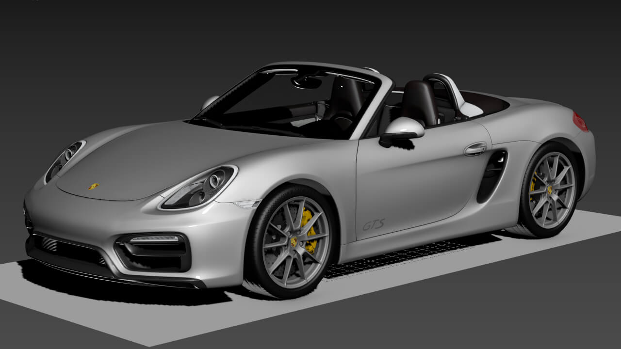 Porsche 981 Boxster GTS - 3D Model by PixelPoint
