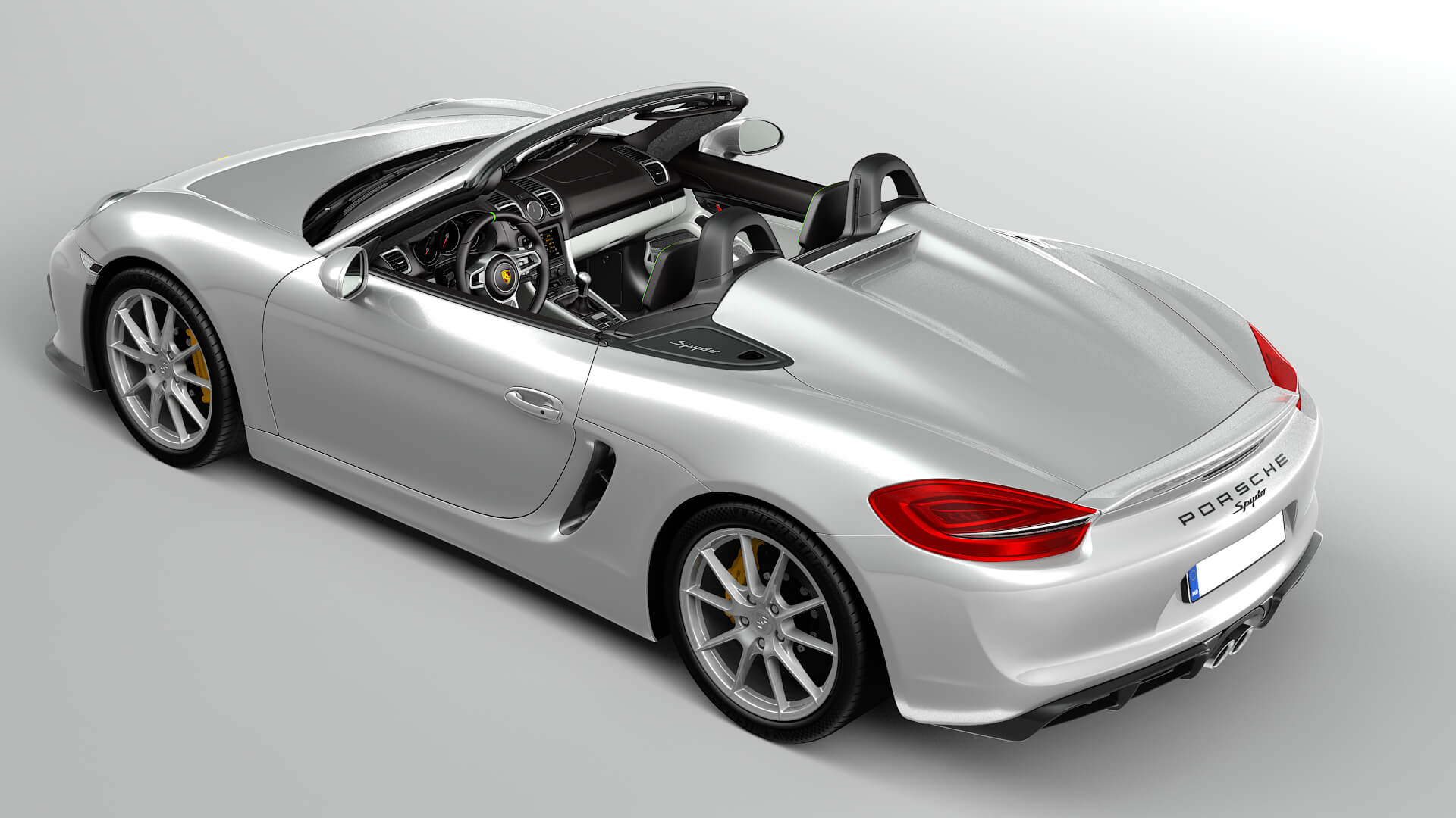 Porsche 981 Boxster Spyder - 3D Model by PixelPoint