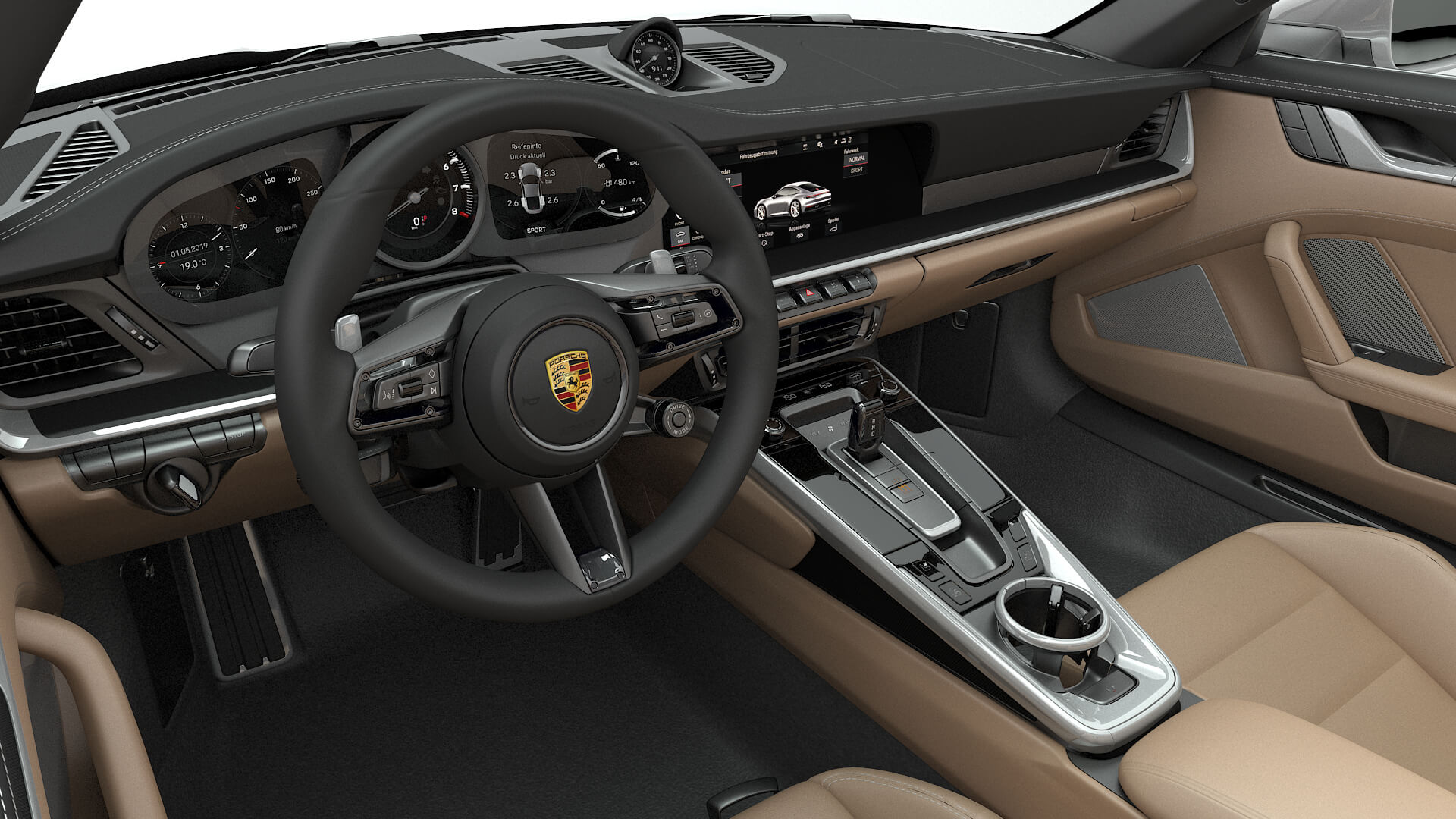 Porsche 992 Carrera 4S - 3D Model by PixelPoint