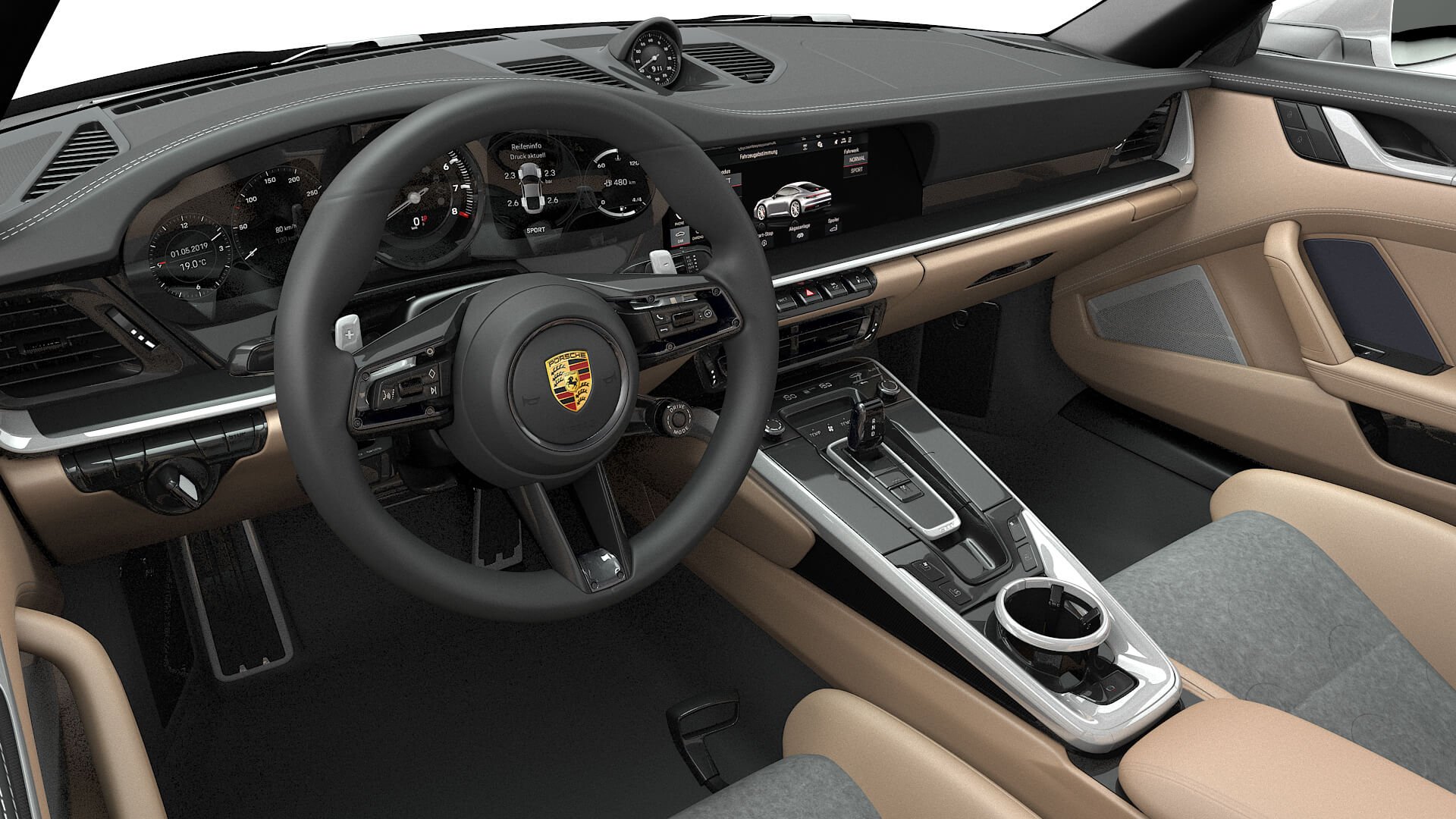 Porsche 992 Turbo S - 3D Model by PixelPoint