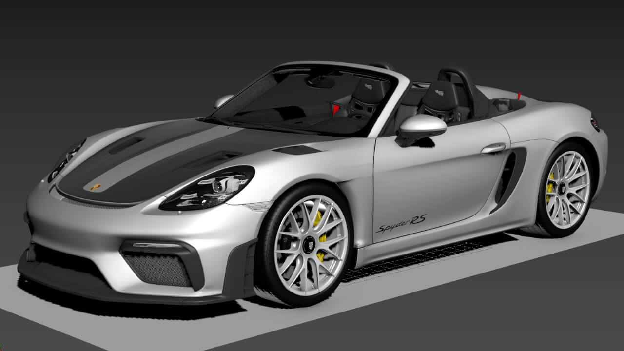 Porsche Boxster Spyder RS 2024 - 3D Model by PixelPoint