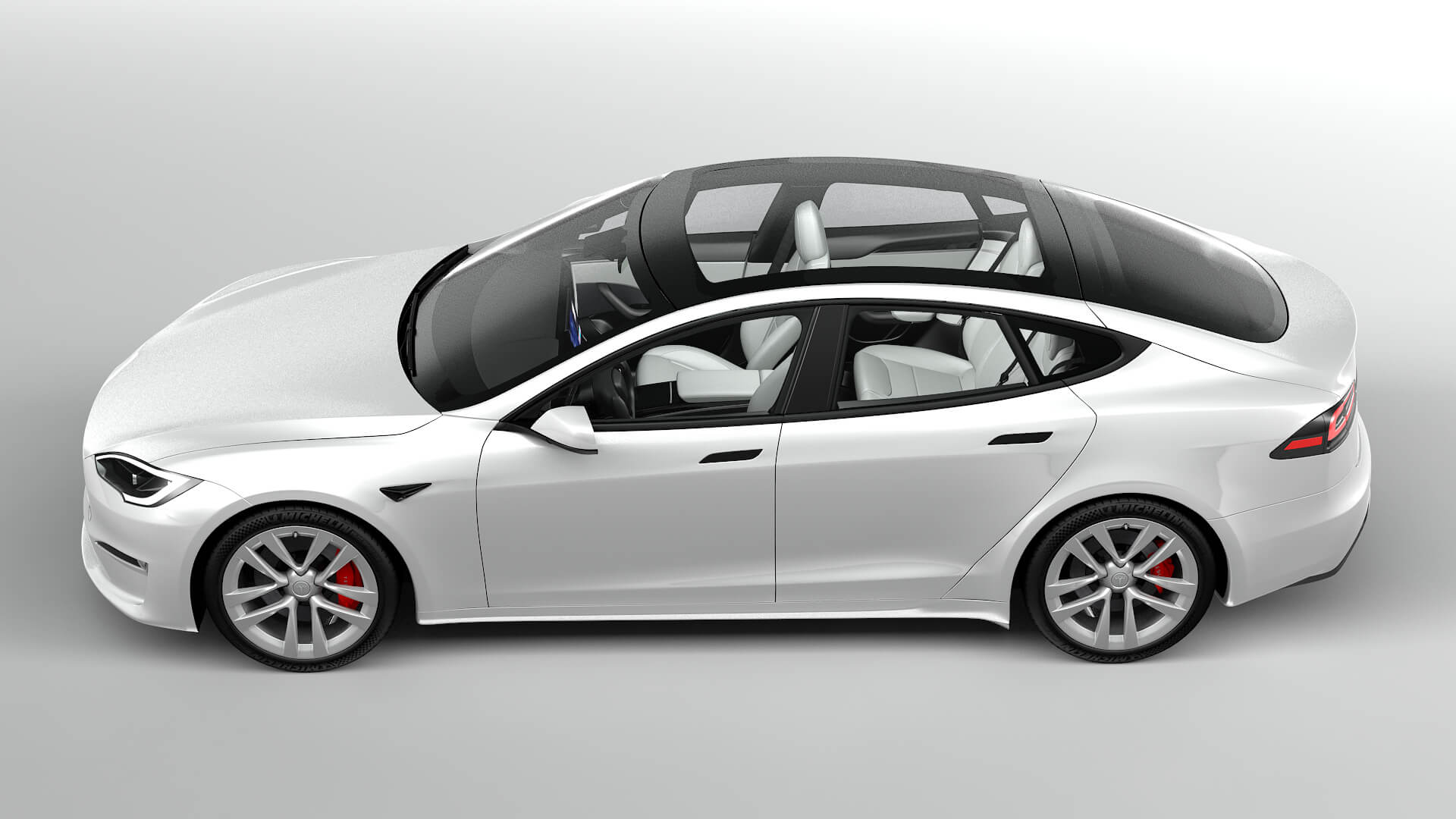 Tesla Model S Plaid 2024 by PixelPoint