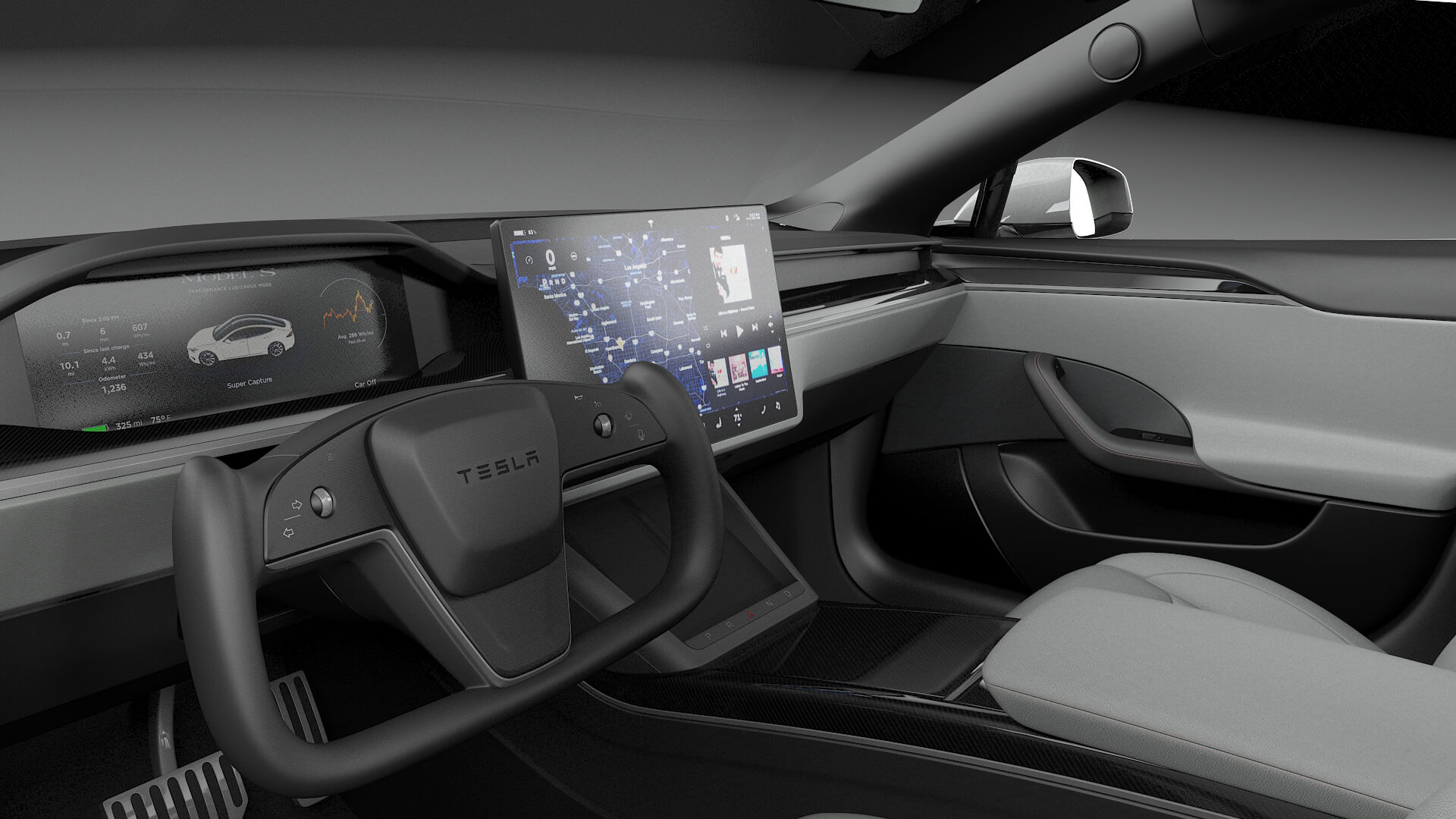 Tesla Model S Plaid 2024 by PixelPoint