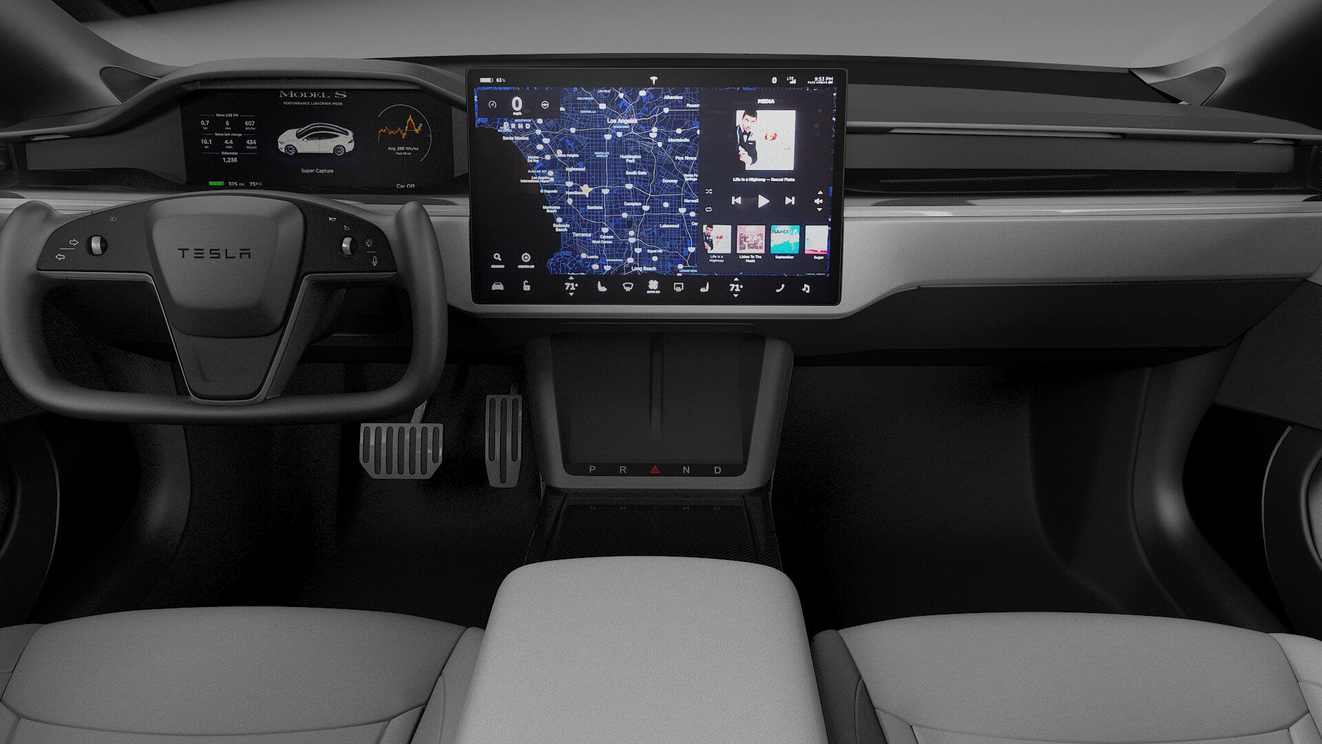 Tesla Model S Plaid 2024 by PixelPoint