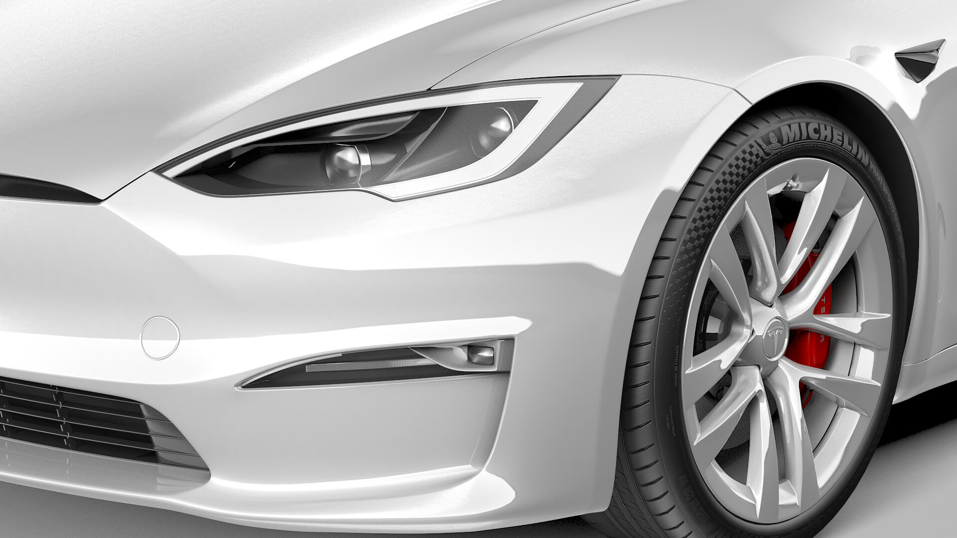 Tesla Model S Plaid 2024 by PixelPoint