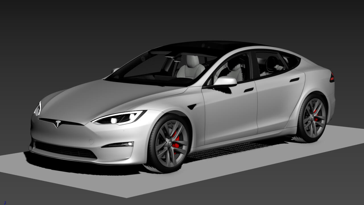 Tesla Model S Plaid 2024 by PixelPoint