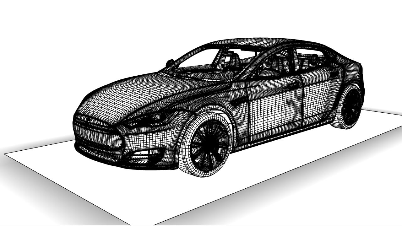 Tesla Model S by PixelPoint