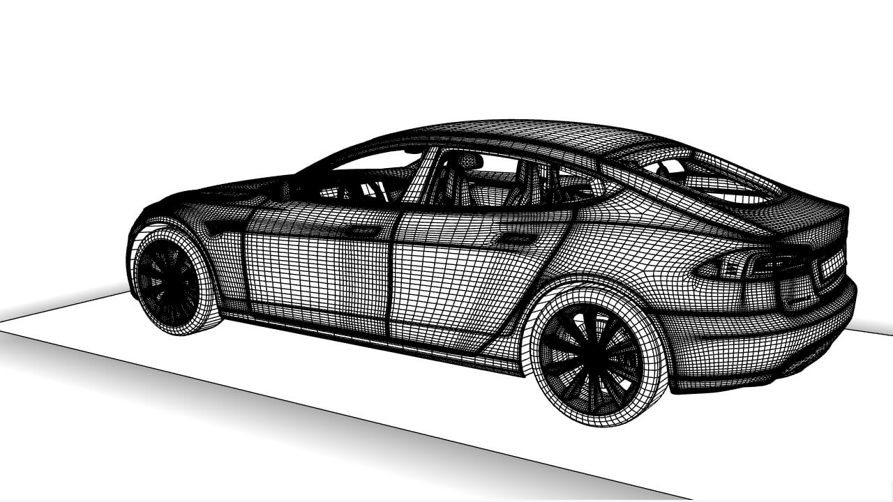 Tesla Model S by PixelPoint