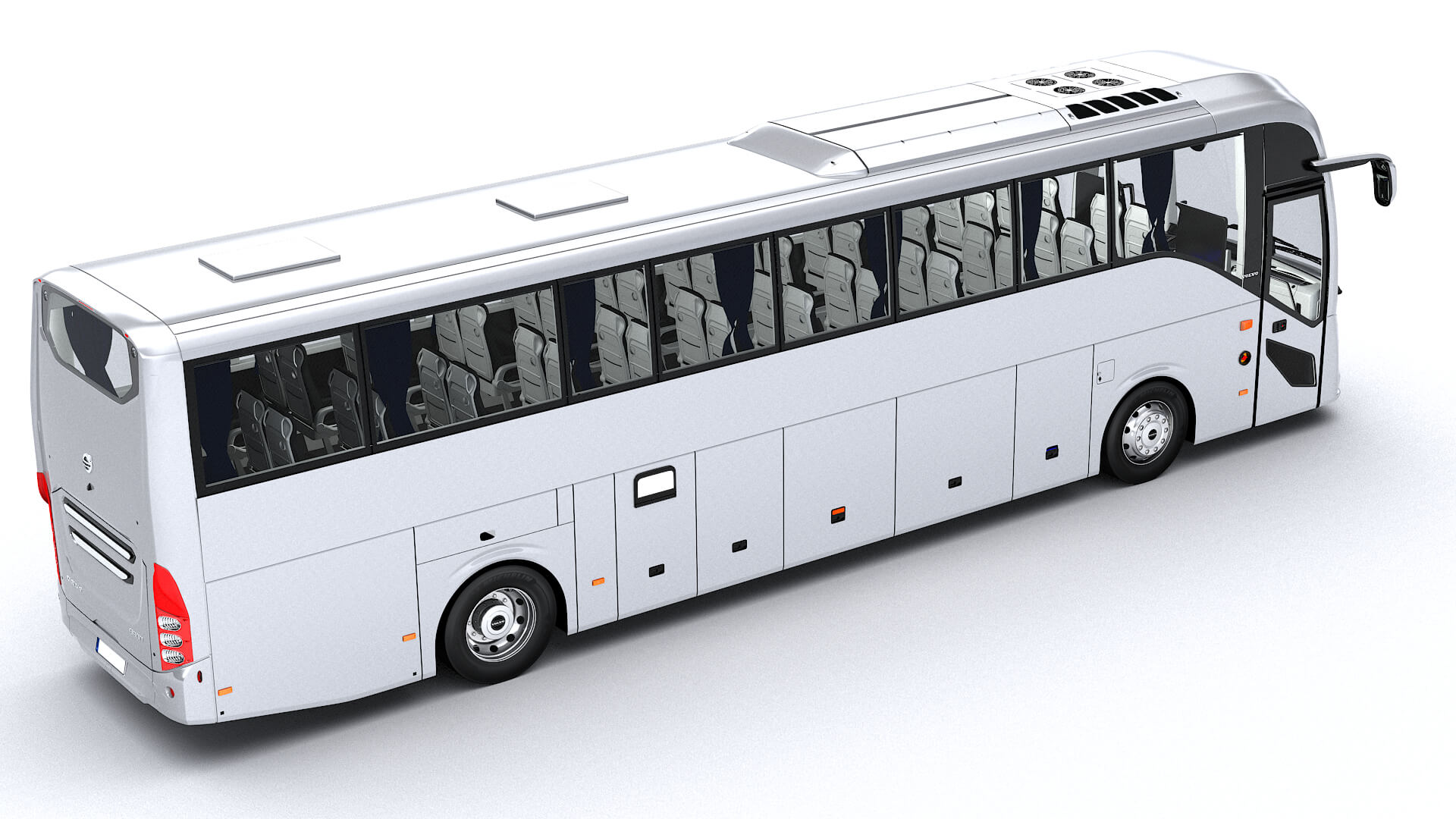 Volvo 9800 4X2 - 3D Model by PixelPoint