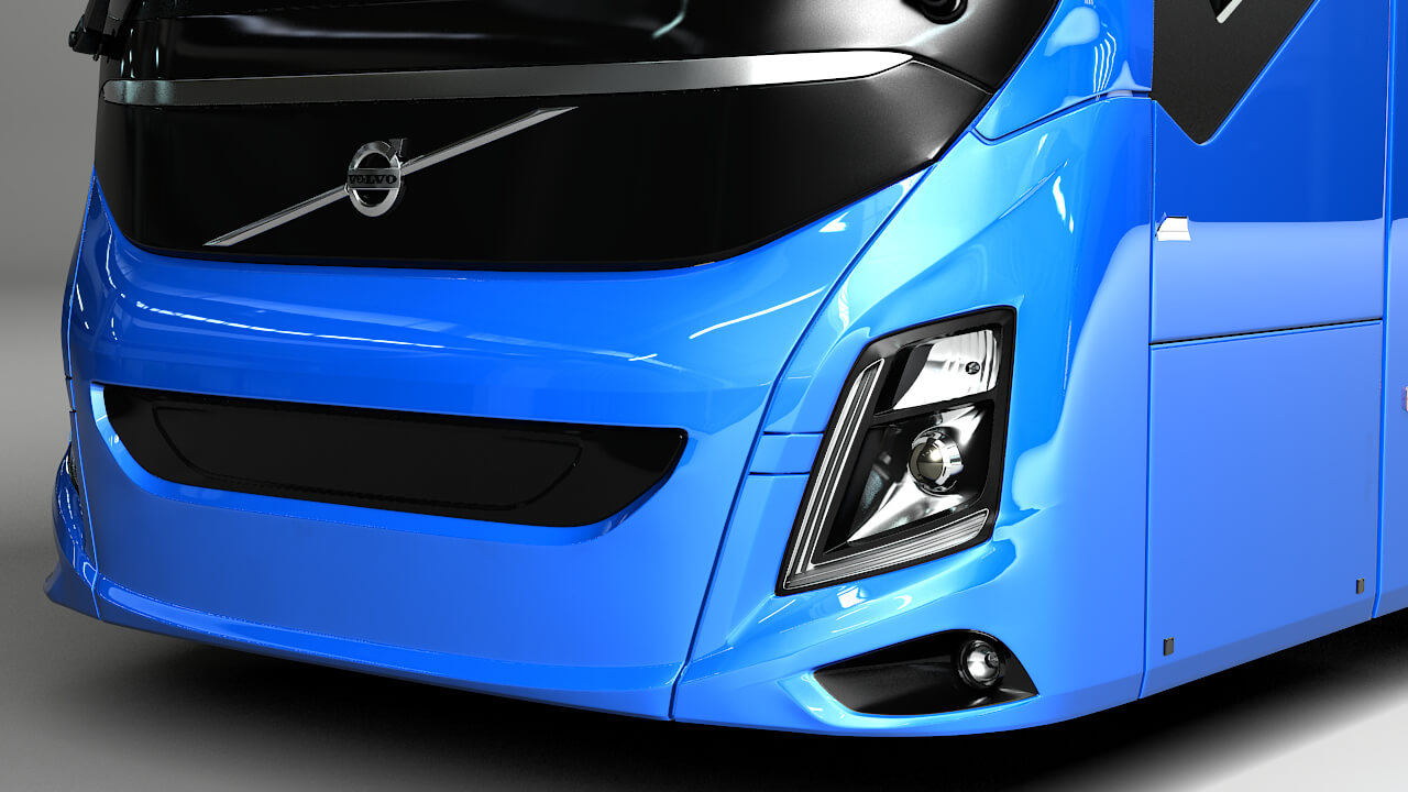 Volvo 9800 4X2 - 3D Model by PixelPoint
