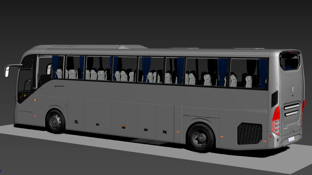 Volvo 9800 4X2 - 3D Model by PixelPoint