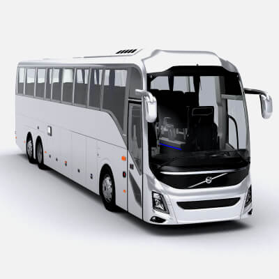Volvo 9800 6X2 - 3D Model by PixelPoint