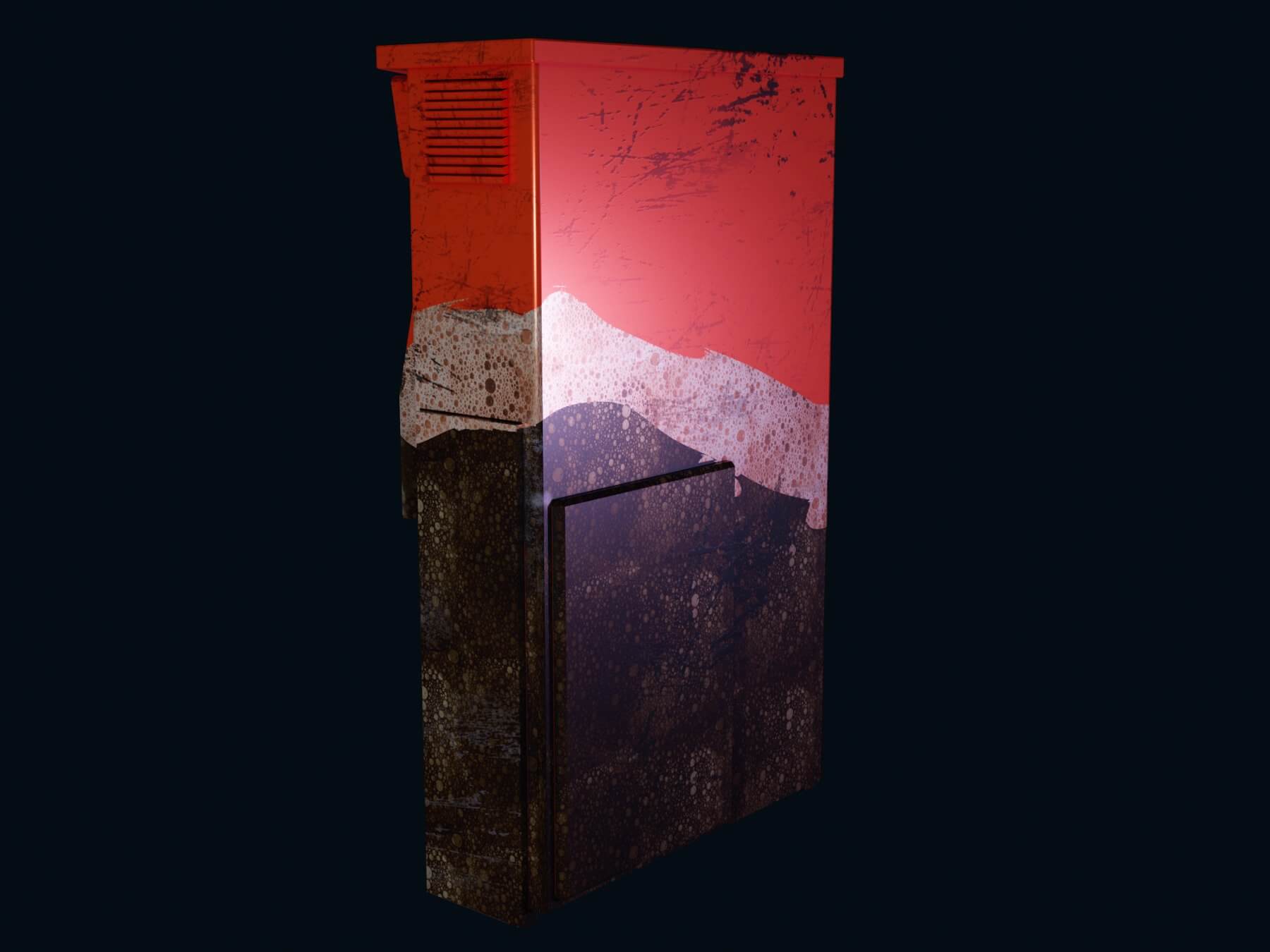 Cyberpunk Vending Machine - 3D Model by PixMoDream