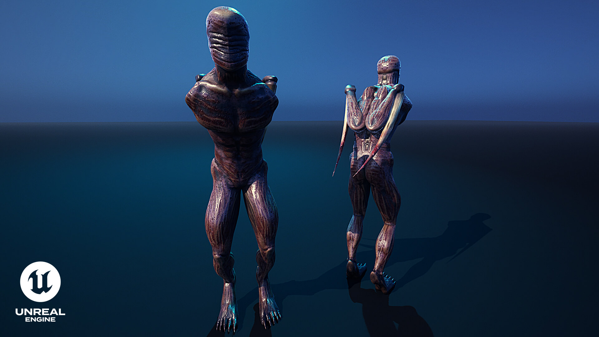 Demon - Horror Character - Animated 3D Model by PizzaAndGames