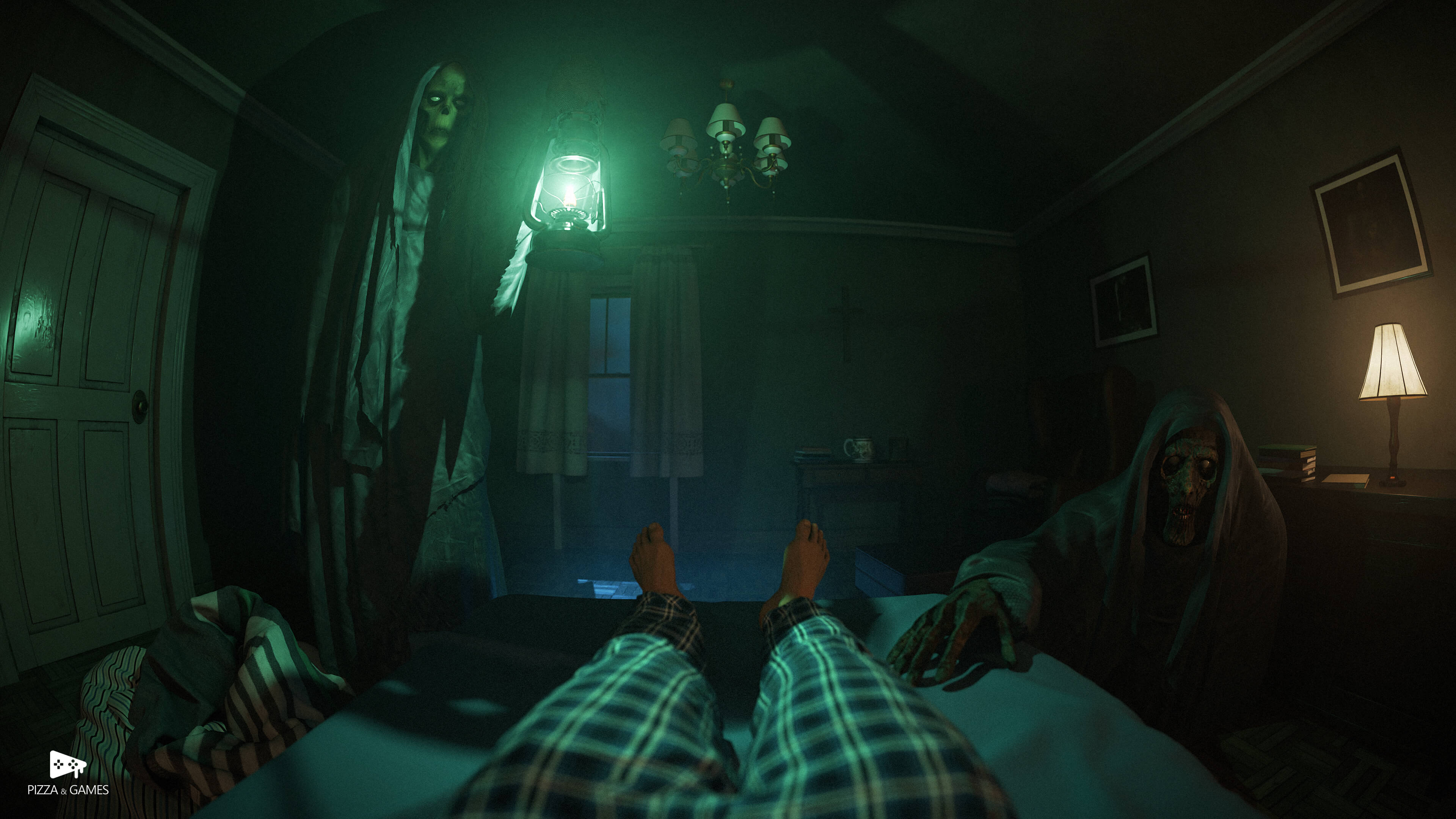 Hypnagogic Paralysis 3D Render, Digital Art by PizzaAndGames