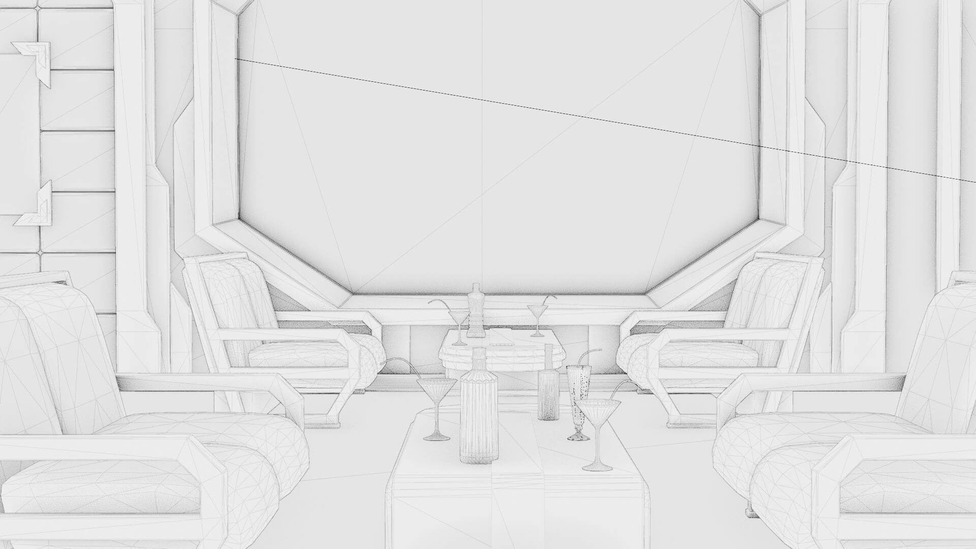 Nightclub - Futuristic Pub Ambience (Asset) 3D Model by PizzaAndGames