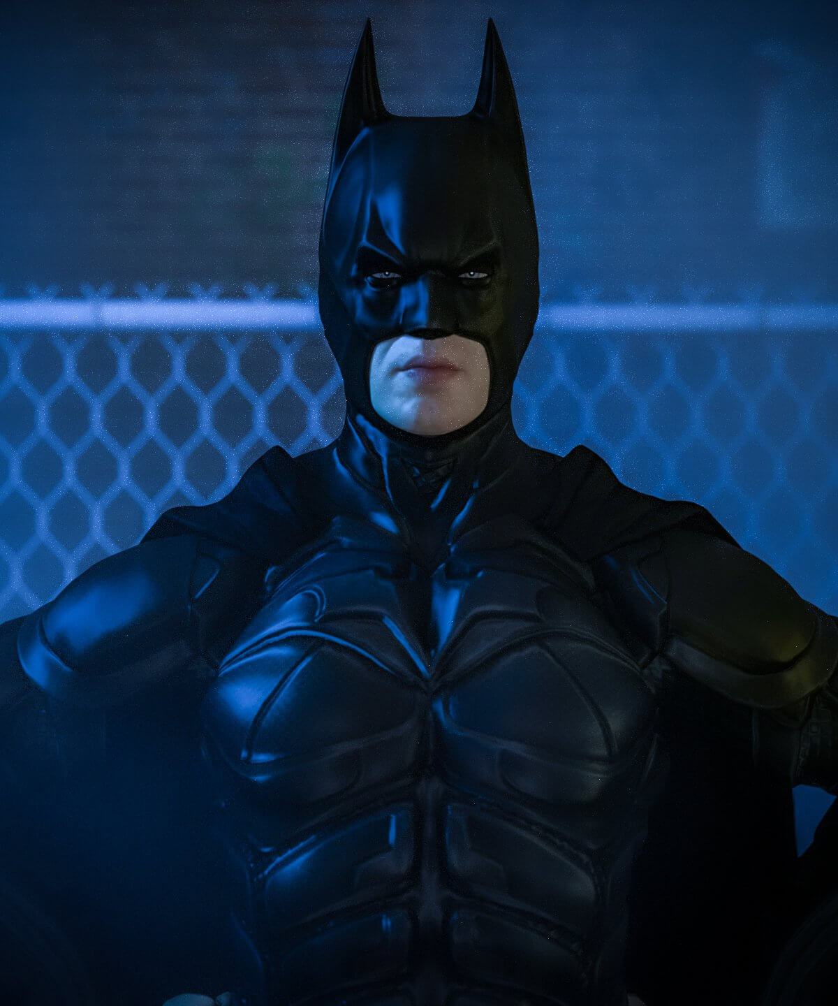 Batman 3D Render, Digital Art by Pizzaundbier