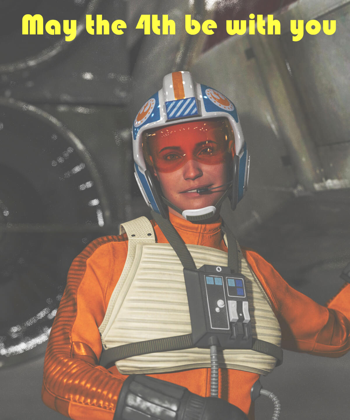 May the 4th be with you (2024) 3D Render by Pizzaundbier