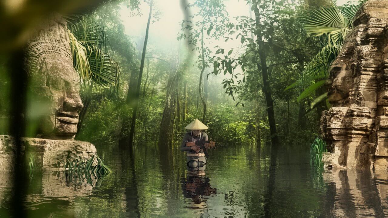 Vietcong scout 3D Render, Digital Art by Pizzaundbier