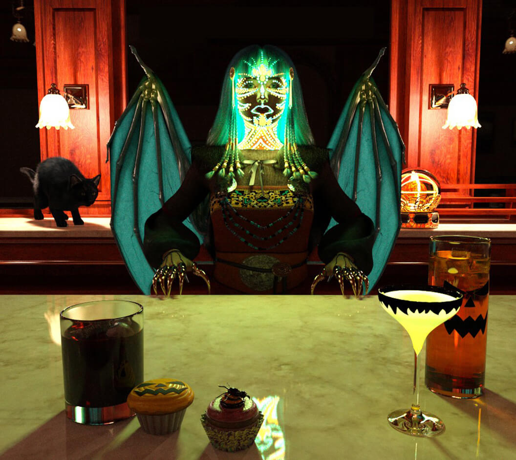 Pick Your Poison 3D Render, Digital Art by pjcervantes