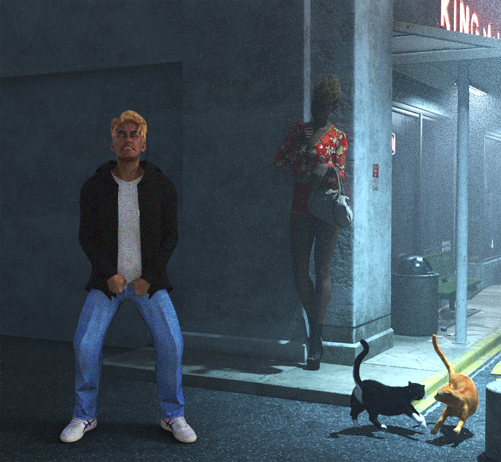 The Usual Suspect 3D Render, Digital Art by pjcervantes