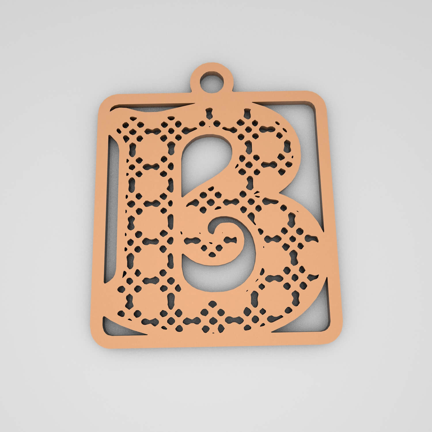 Initial Stylish Monogram Keychain Collection by pk3dstore