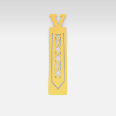 Bookmark PaperClip BPC64 - 3D Print Model by pk3dstore