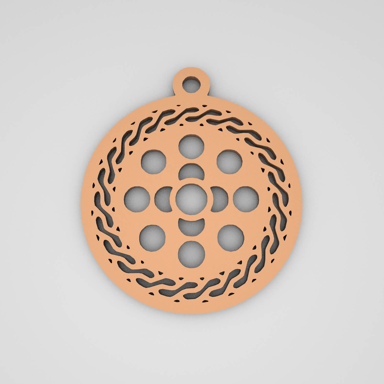 Cute Keychain Design CKD13 - 3D Print Model by pk3dstore